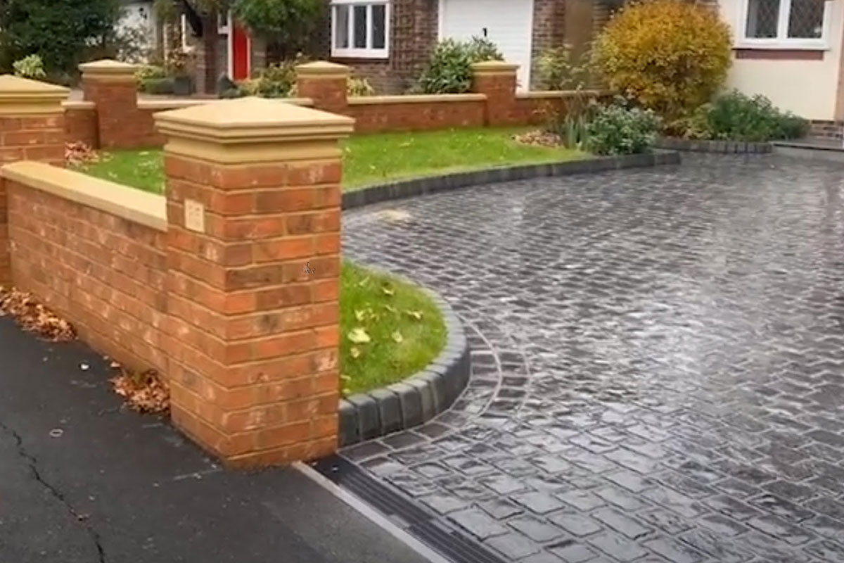 Bradstone Block Paving Driveway Project | S&D | Surrey