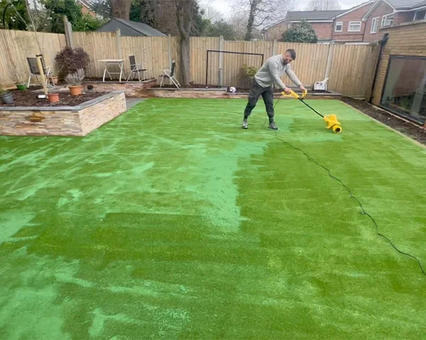 How To Lay Artificial Grass | S&D Paving
